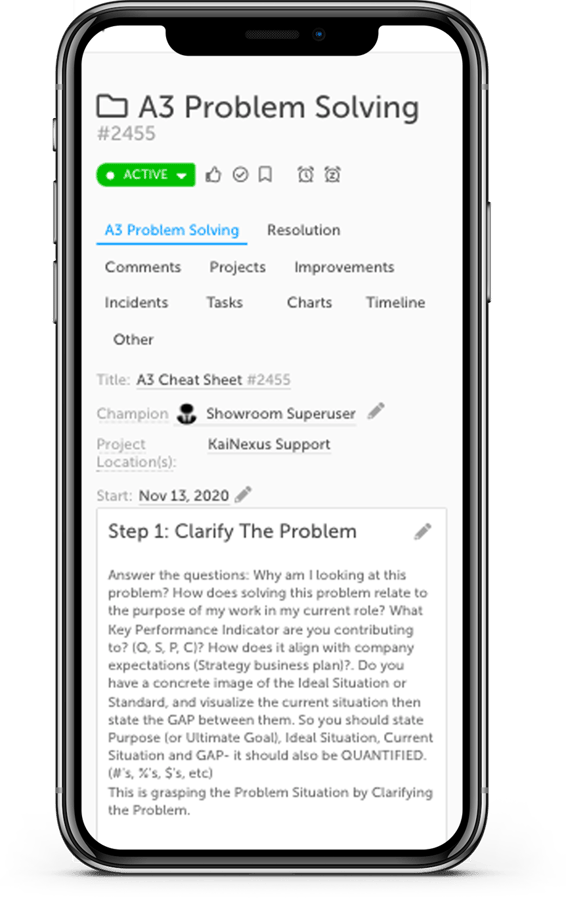 A3 Software | KaiNexus